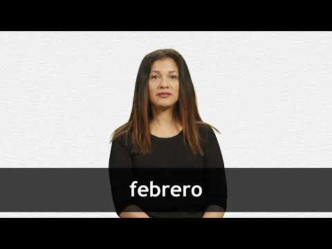 English Translation of “FEBRERO” | Collins Spanish-English Dictionary