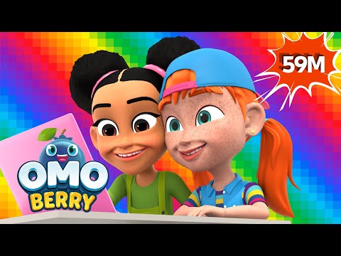 Learn & Grow With OmoBerry | Nursery Rhymes & Brain Breaks For The Classroom