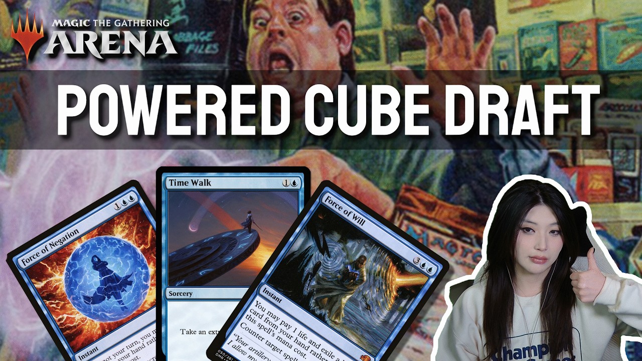 SO. MANY. EXTRA. TURNS 💧 | Powered Cube Draft | MTG Arena