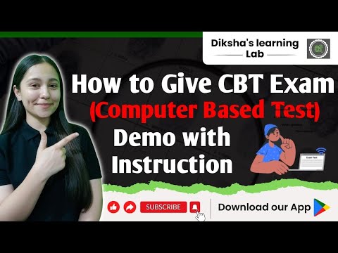 How to give the CBT (Computer Based Test) CUET (PG) Exam || Demo