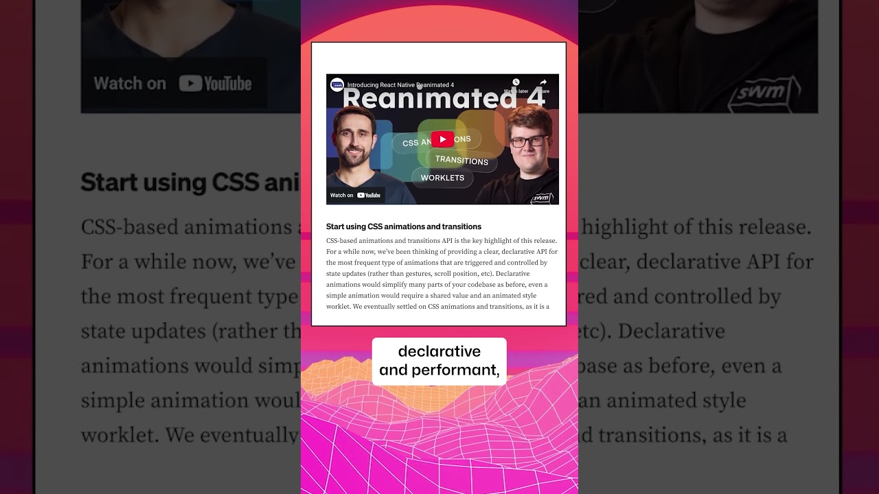 What's new in Reanimated 4 for React Native?
