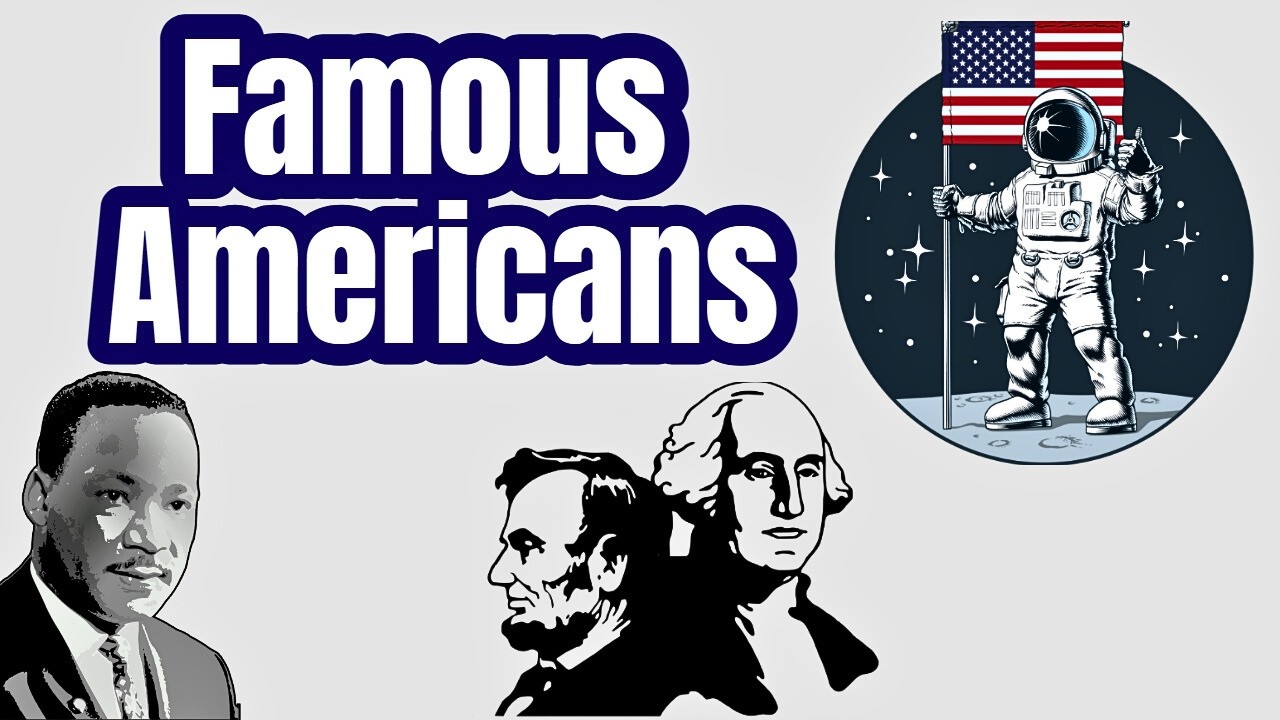 Famous Americans for Kids | Biography Compilation