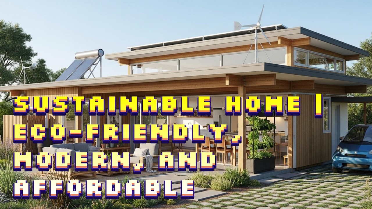 How to Design a Sustainable Home | Eco-Friendly, Modern, and Affordable