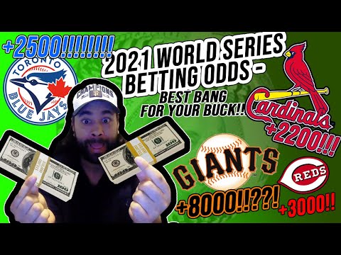 BEST VALUE Teams $$ MLB 2021 WORLD SERIES Vegas ODDS - In My Unprofessional Opinion