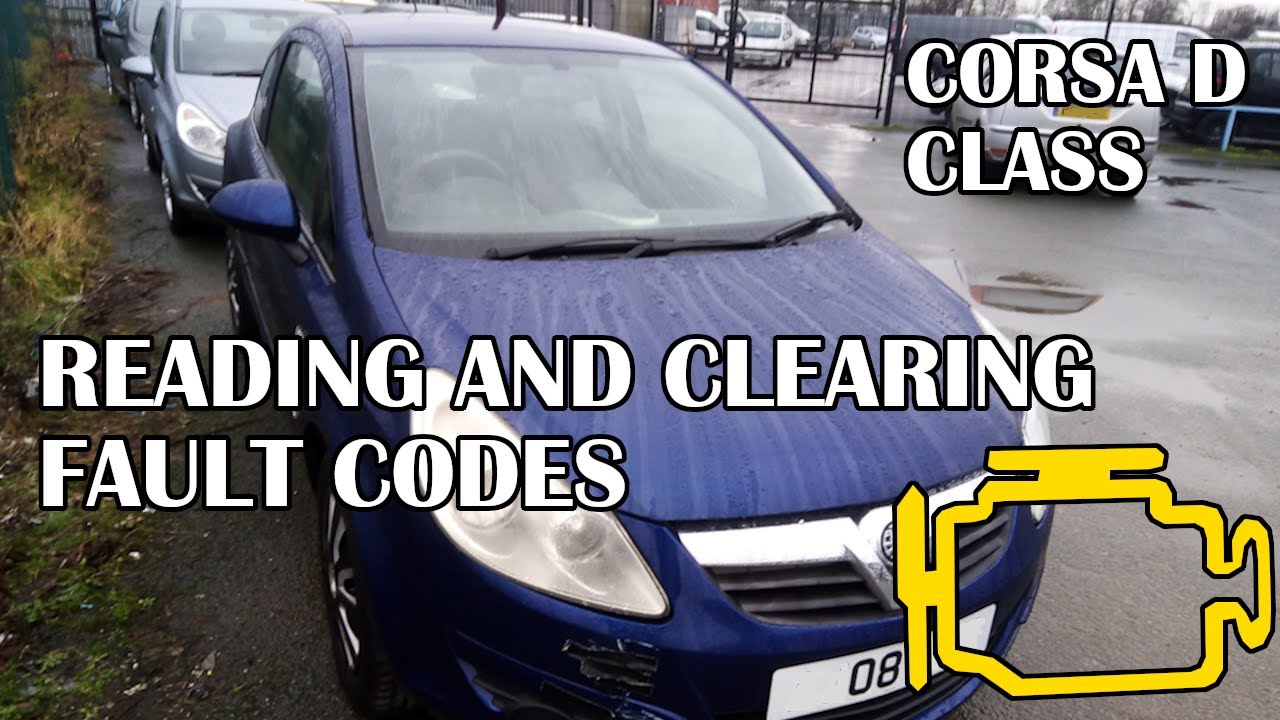 Corsa D Reading/Clearing fault codes