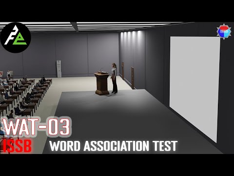 3D | Modern Word Association Test Preparation | ISSB Preparation | ISSB Official | WAT3