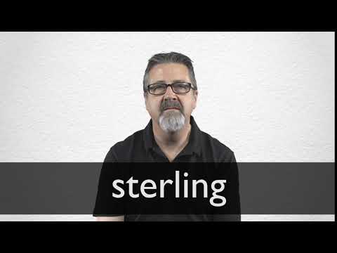 STERLING definition in American English | Collins English Dictionary