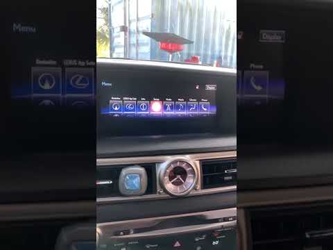 2015 Lexus GS350 Center Console Maintenance Reset PART 1