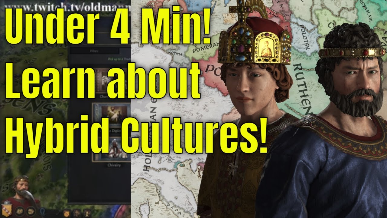 Crusader Kings 3: Royal Court - How to make a Hybrid Culture - Crusader Quickies