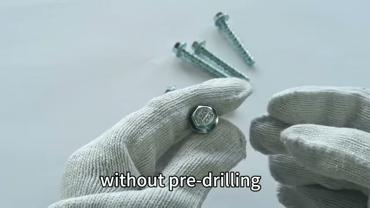 hex flange self-drilling screws