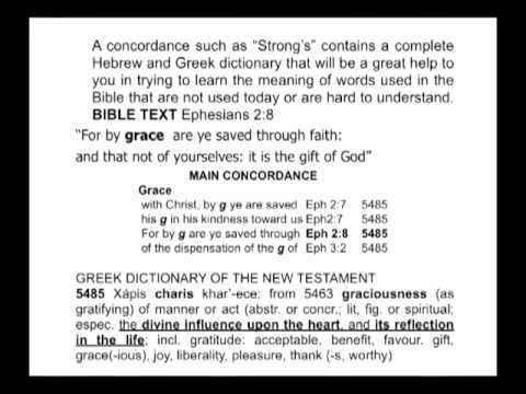 4 - Strong's Concordance - Take 1