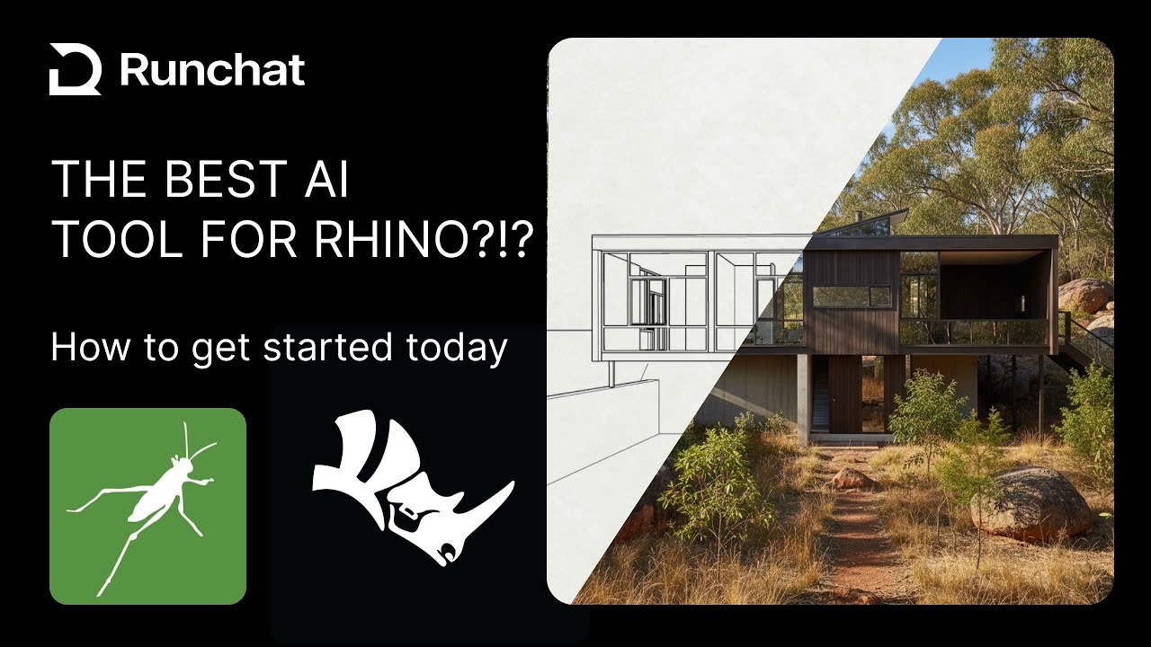 Rhino's AI Upgrade: Instantly Generate Renders, Videos, and 3D Models with Runchat