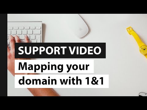 Mapping your DecoNetwork website domain in 1&1