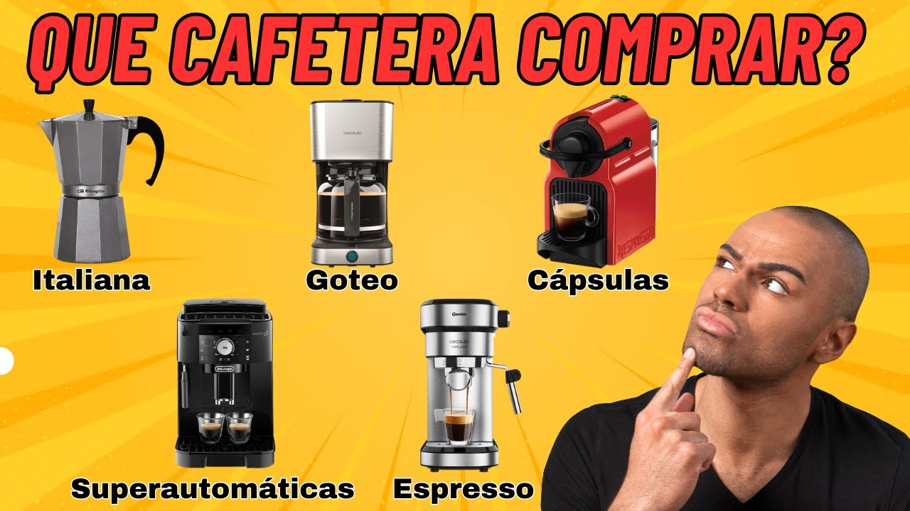 ☕🏠 Qué TIPO de Cafetera COMPRAR para CASA? 🏠☕