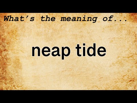 Neap Tide Meaning | Definition of Neap Tide