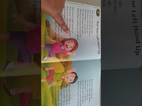 Put your left hand up /Rhymes lower kg #CBSE Board