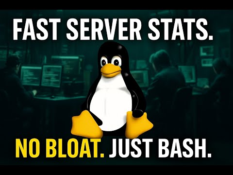 🐧 MASTER LINUX SERVER MONITORING WITH THIS BASH SCRIPT 💥 | FULL GUIDE