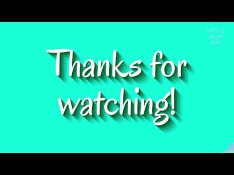 How to say "rattan's"! (High Quality Voices)