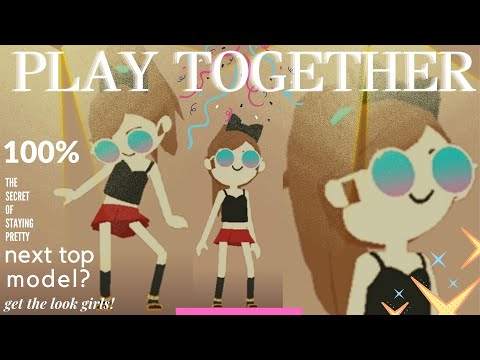 BECOMING A FASHION MODEL IN PLAY TOGETHER (ULTIMATE MAKEOVER)