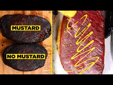 MUSTARD on BRISKET?! Does Your Barbecue Rub REALLY Need a Binder?
