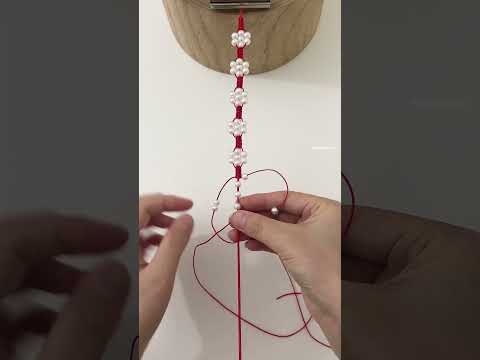 DIY Beautiful Flower Bracelet, Easy and Stunning Knotting Tutorial #diy #knot