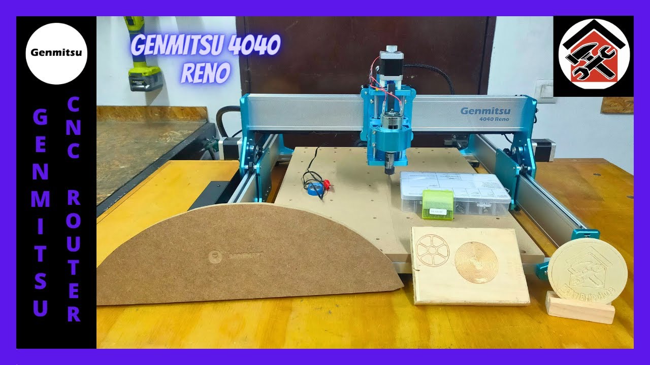 GENMITSU 4040 RENO CNC ROUTER | REVIEW Y FUNCIONAMIENTO