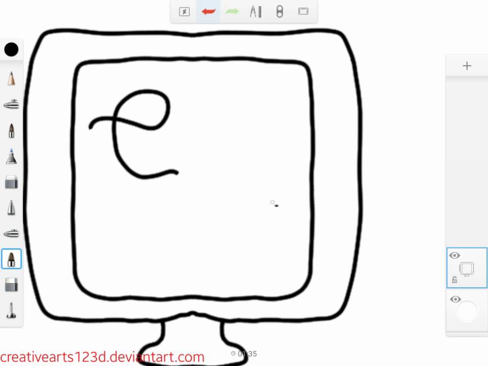 DeviantArt SketchThis: Blind Contour Drawing 1, 2, 3