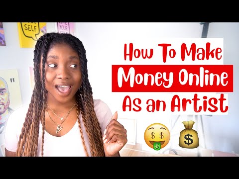 3 Ways to Make Money Online by Selling Your Artwork