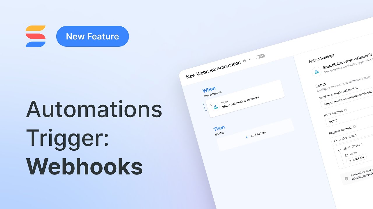 “When a Webhook is Received” Automation Trigger
