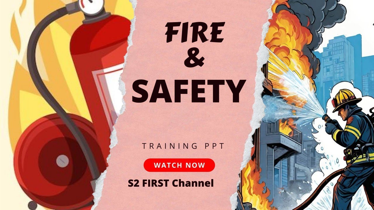 Fire & Safety staff Training PPT Basic fire & safety training PPT #firefighter #ppt #trainingvideo 