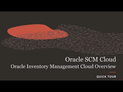 Oracle Inventory Management Cloud Overview