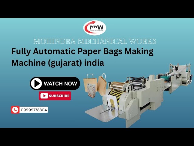 Paper Cover Making Machine - Paper Envelop Bag Forming Machine ...