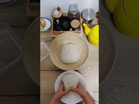 coil fold technique, #bread making process #sourdough #bread