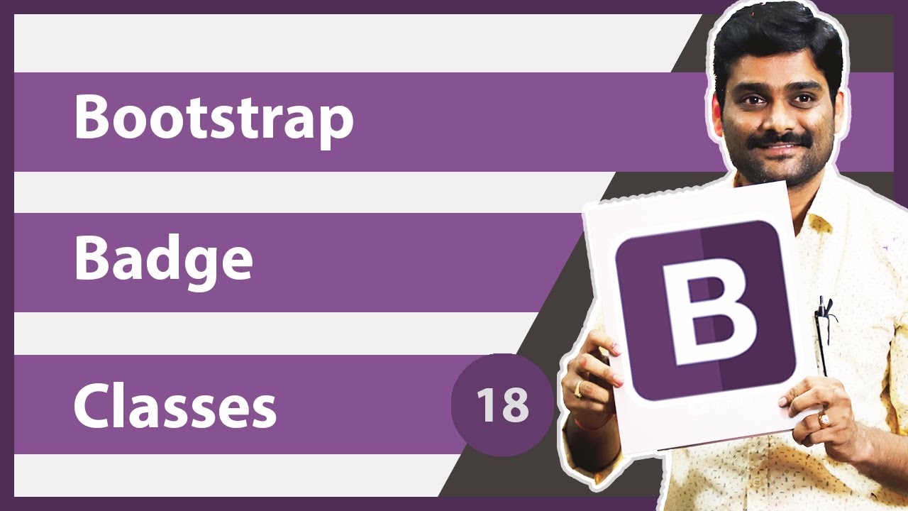 Bootstrap Badge Classes - Bootstrap Tutorial 18
