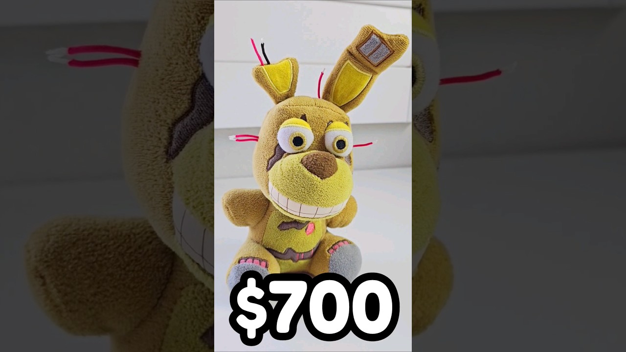 What's the Most EXPENSIVE FNAF Merch Ever? #fnaf #shorts #fivenightsatfreddys