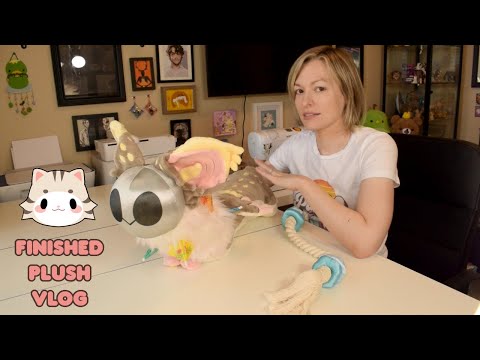Finished Custom Plush Vlog: Phoebe the Bellringer