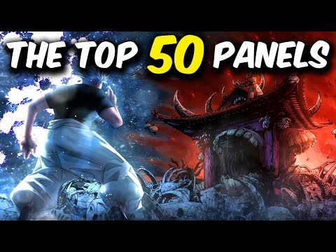 Ranking the GREATEST 50 Panels in Jujutsu Kaisen