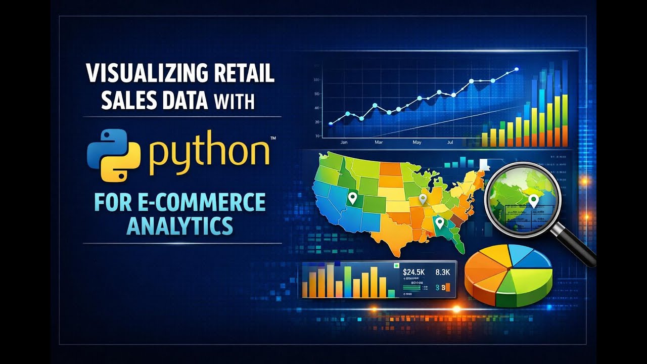 Visualizing Retail Sales Data with Python for E-commerce Analytics