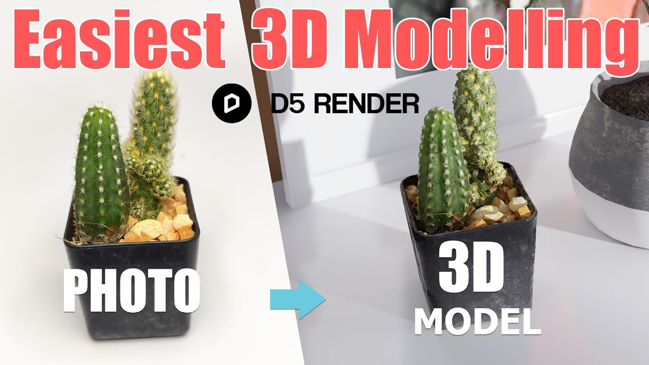D5 Render - Easiest way to create D5 Assets