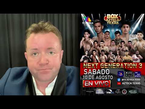 ¡Parte del Box Azteca Team! 😎 Christian Schmidt comentarista de nuestra transmisión en inglés 📺