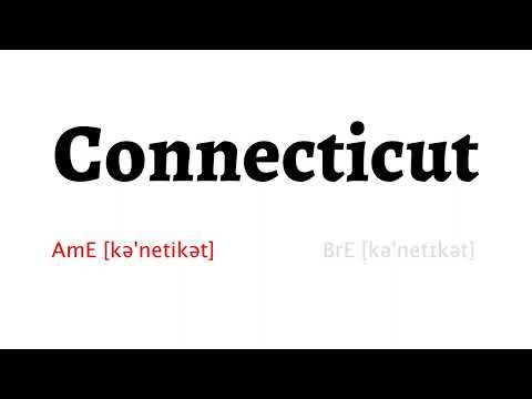 How to Pronounce connecticut in American English and British English