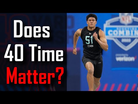 Does 40 time matter when it comes Safeties?