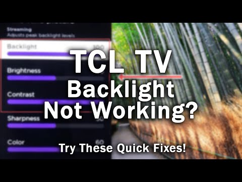 TCL TV Backlight Not Working + Common Problems | 3-Min Troubleshooting