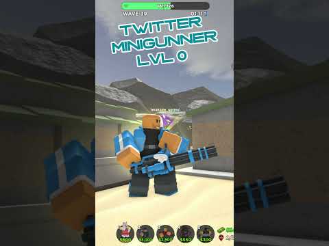 tds skin review part 4 twitter minigunner #tds #roblox #maksimgeims