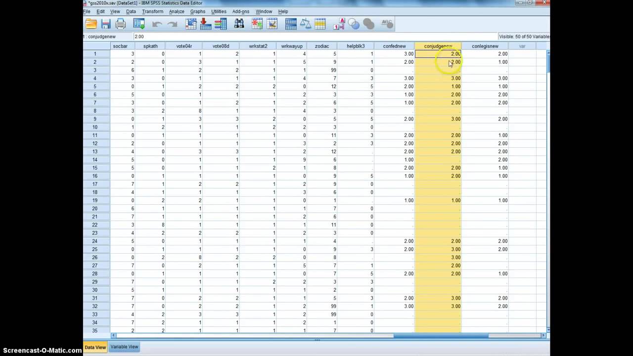 Tutorial Recode and Compute Variables in SPSS
