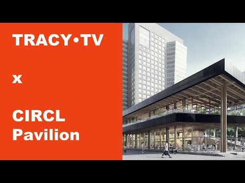 TRACY•TV #21 - Circl Pavillion, a building made of jeans from employees
