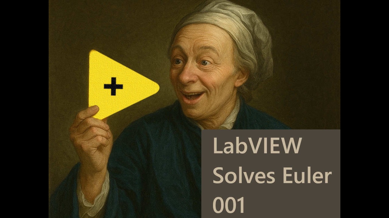 Solving Project Euler Problem 001 in LabVIEW | Beginner Walkthrough