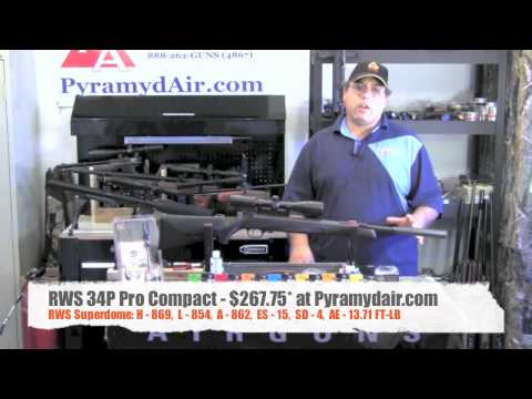 RWS 34P Pro Compact in .177 - Provided by Umarex USA