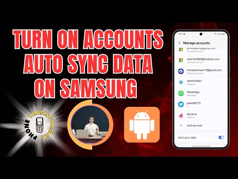 How to Turn on Accounts Auto Sync Data on Samsung - (Advanced Strategies)