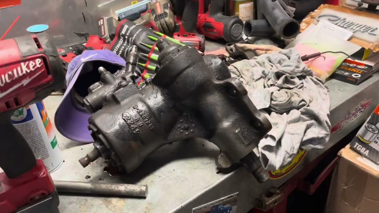 1969 Dodge Charger Power Steering Box Swap